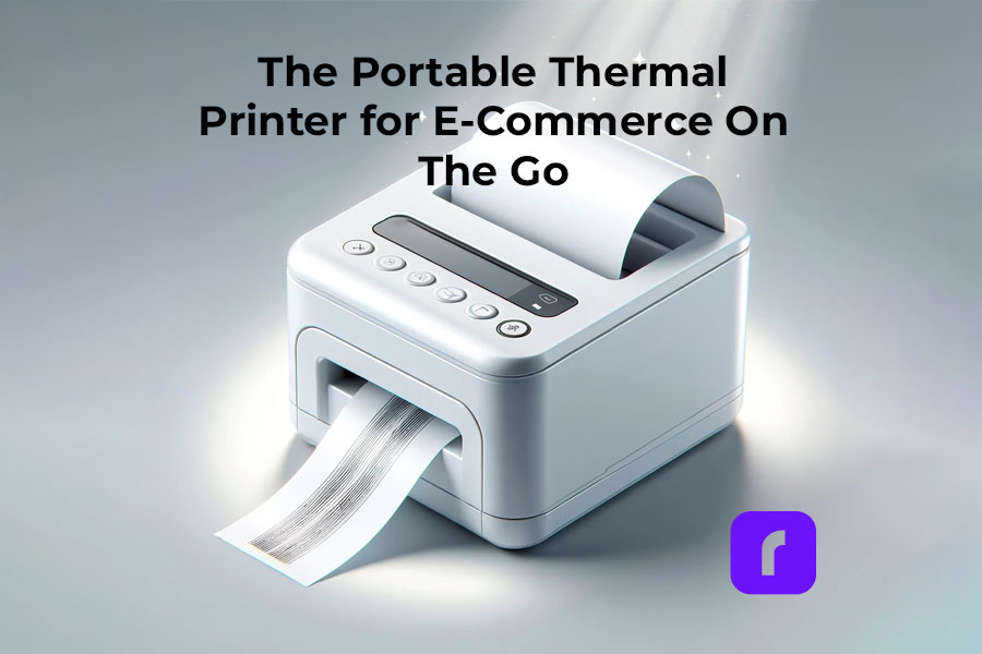 The Portable Thermal Printer for E-Commerce on The Go